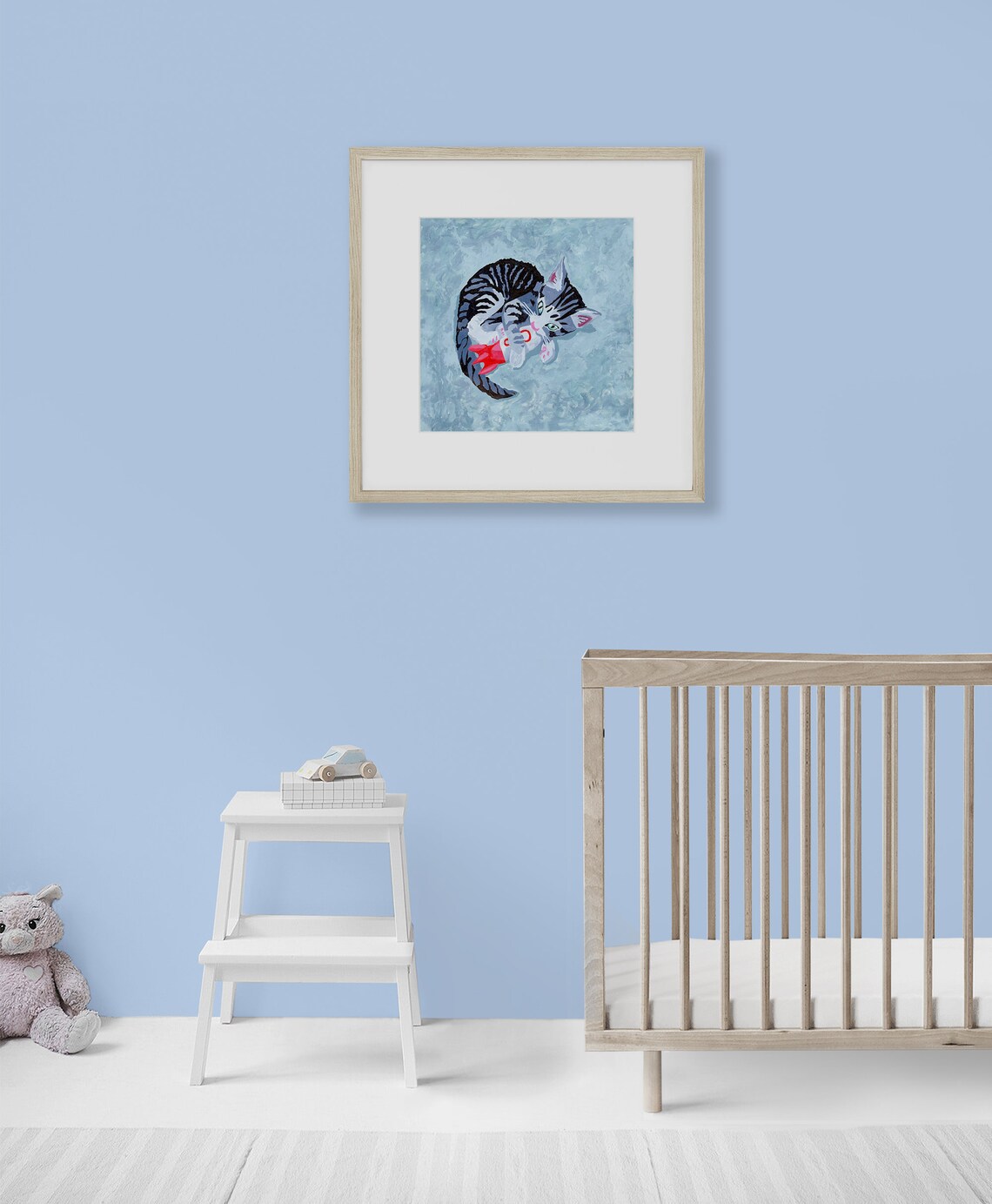 Fallout 4 Cat Painting Fan Art Classic Video Game Recycled - Etsy