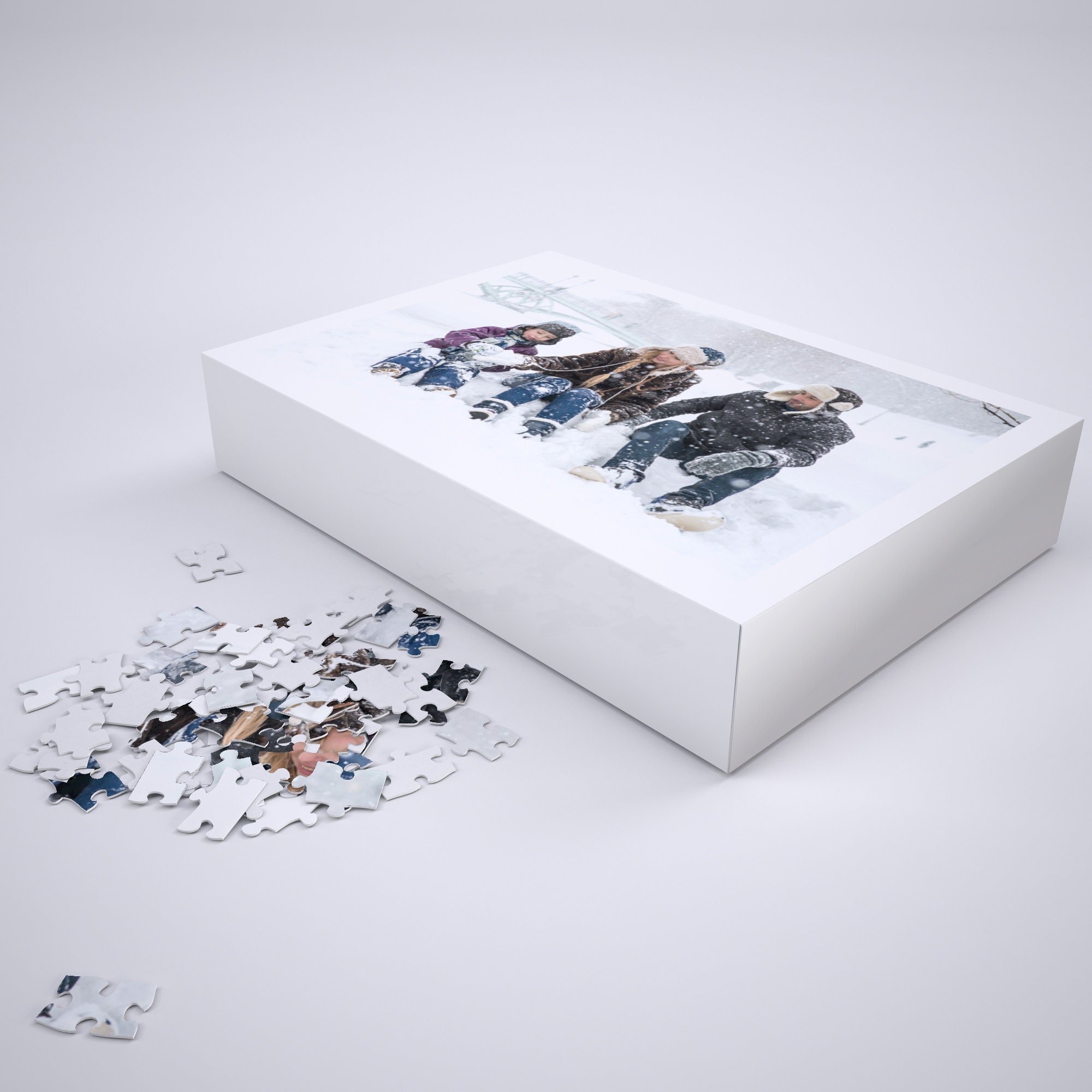 Personalised Photo on A5 A4 A3 Puzzle Print With Box -custom Own Image ...