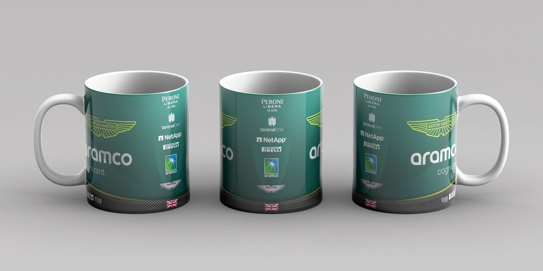 2022 !!! Aston Martin Aramco Cognizant F1 Team Mug Custom Style Design ...