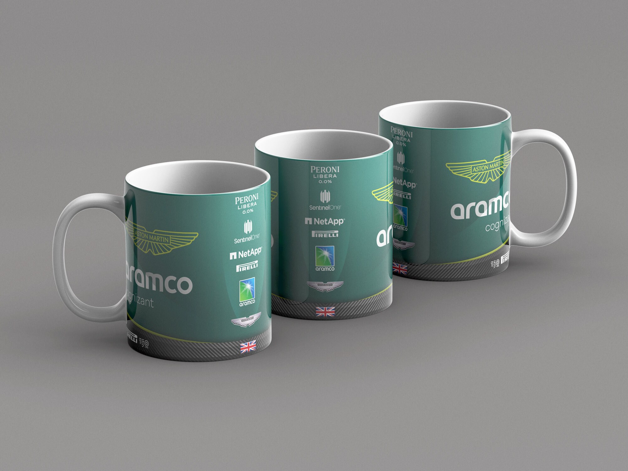 2022 Aston Martin Aramco Cognizant F1 Team Mug Custom Style Design ...