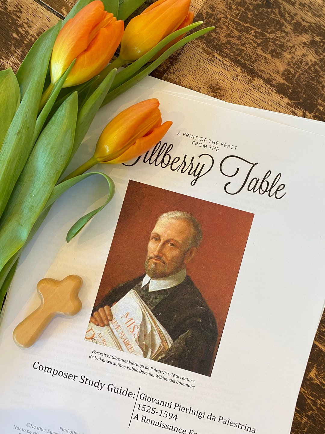 Palestrina Composer Study Guide 1500s - Etsy