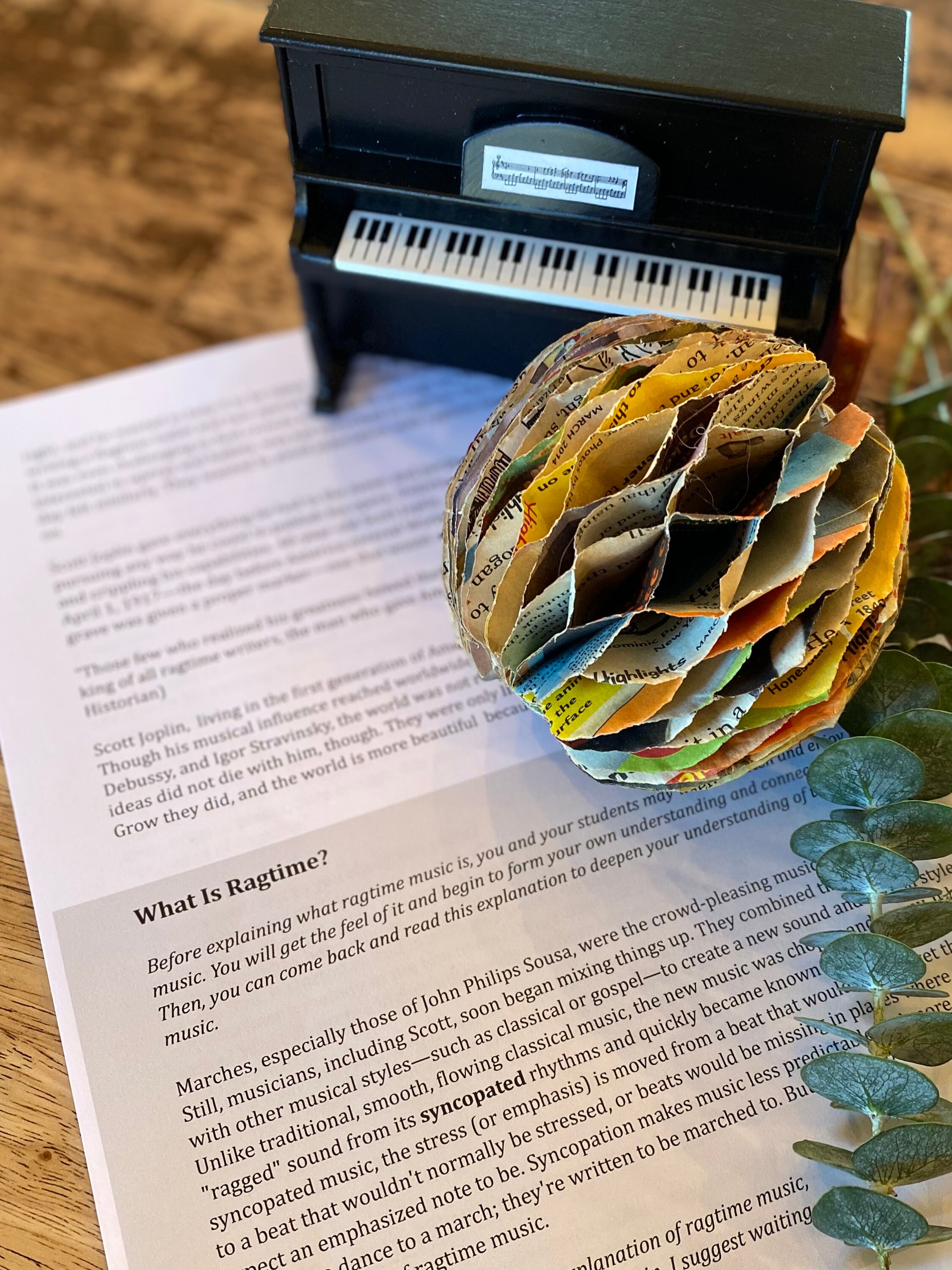 Joplin Composer Study Guide 1900s - Etsy