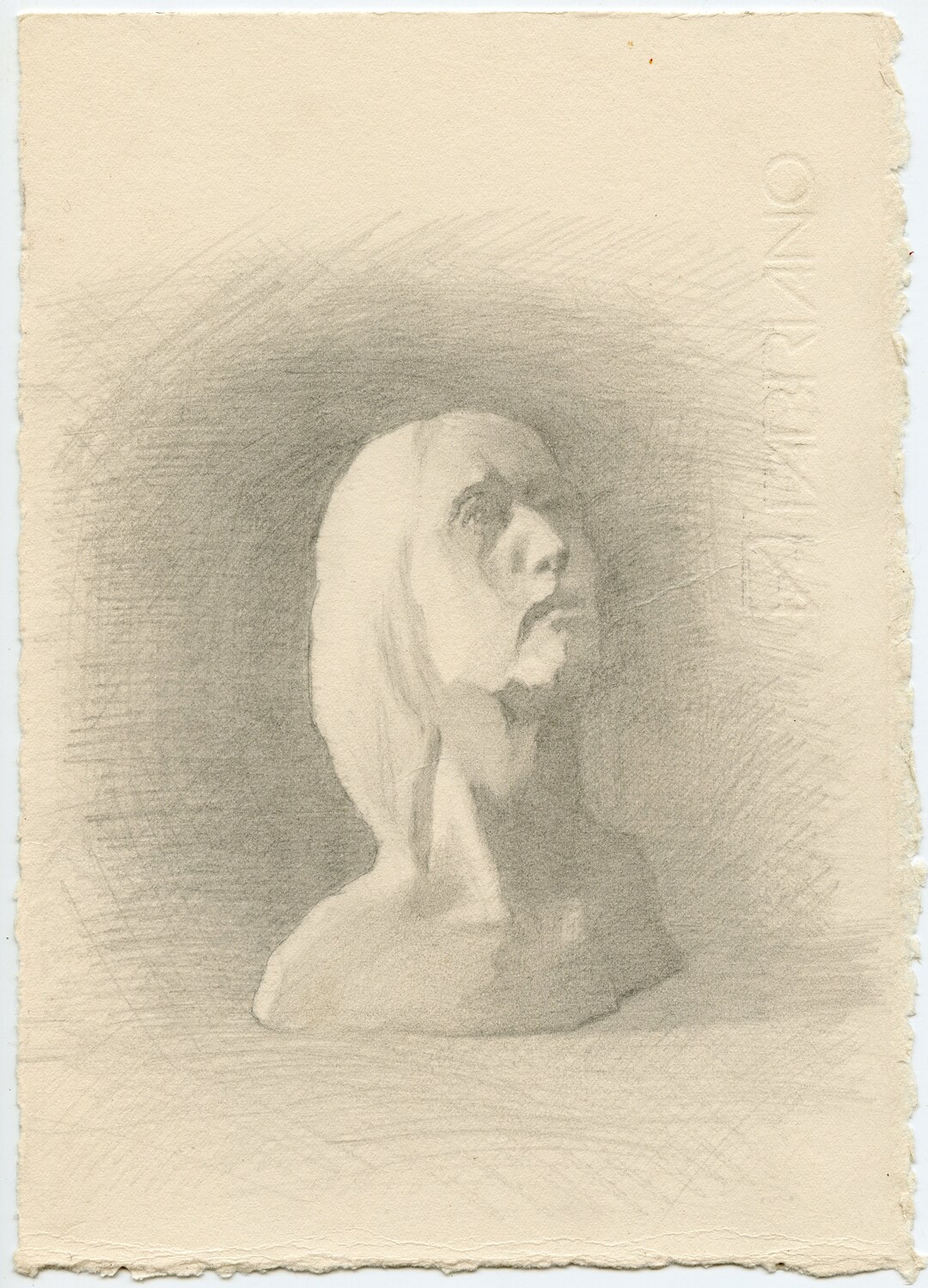 Plaster Bust Drawing - Etsy