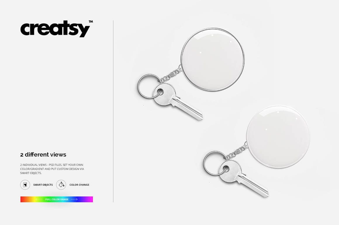 Key Tag Mockup Set: Photoshop PSD Template - Etsy