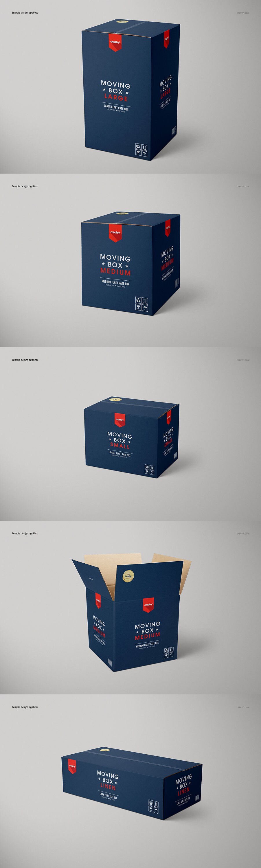 Moving Box 2 Mockup Set Box Mockup Box Template Custom | Etsy