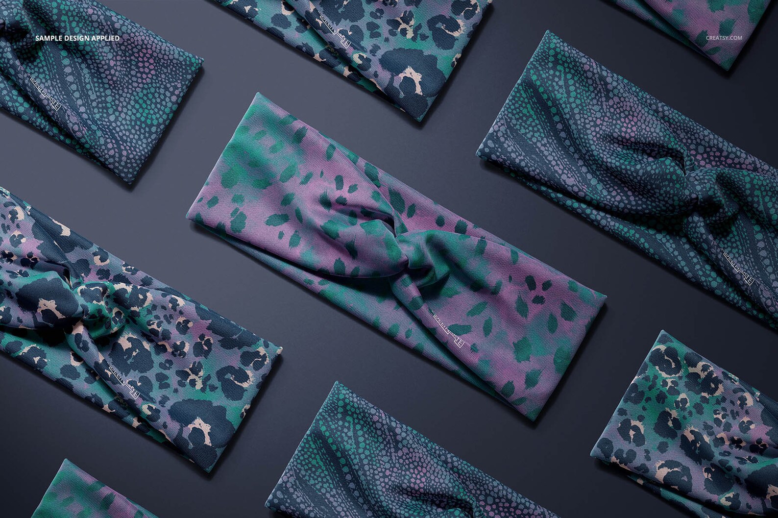 Faux Knot Headband Mockup Set | Etsy