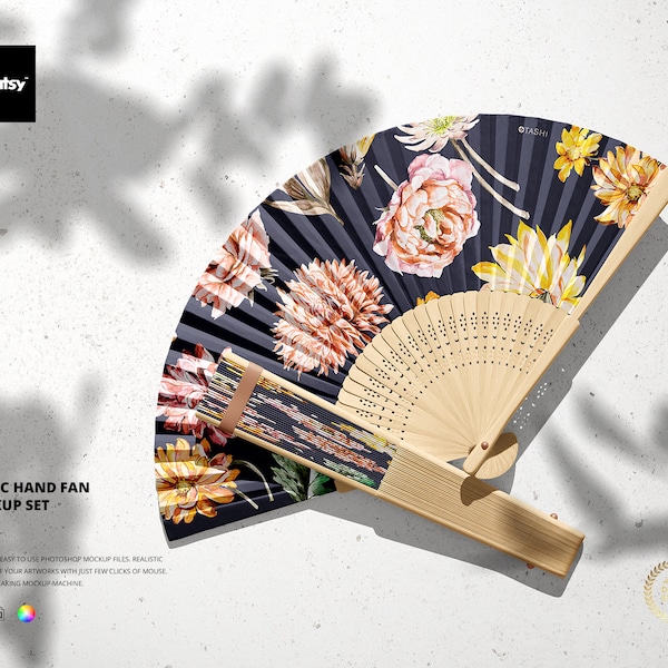 Fabric Hand Fan - Etsy