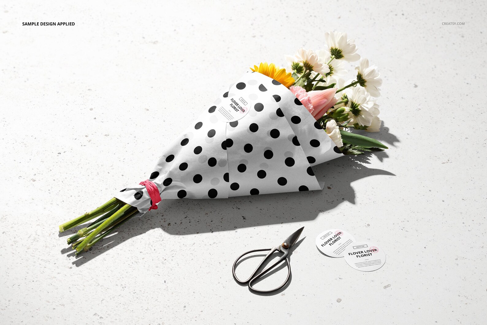 Flowers Packaging Mockup Set - Etsy