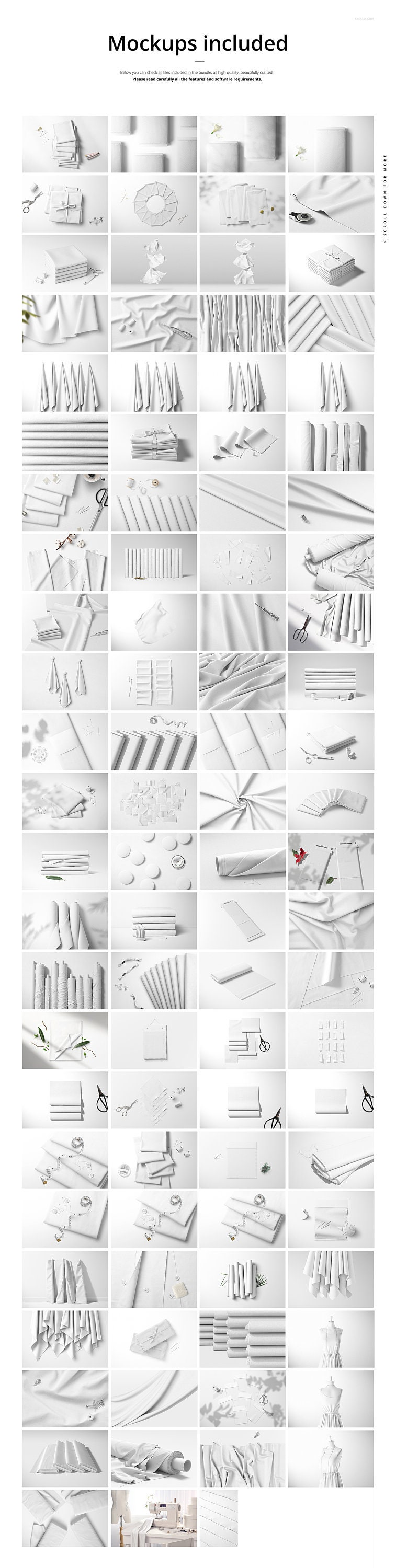 Fabric Factory v.6 Mockup Bundle - Etsy.de