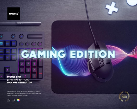 Mouse Pad Mockup Generator gaming Edition - Etsy