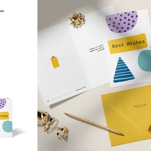 Greeting Cards Size Comparison Mockup Set - Etsy