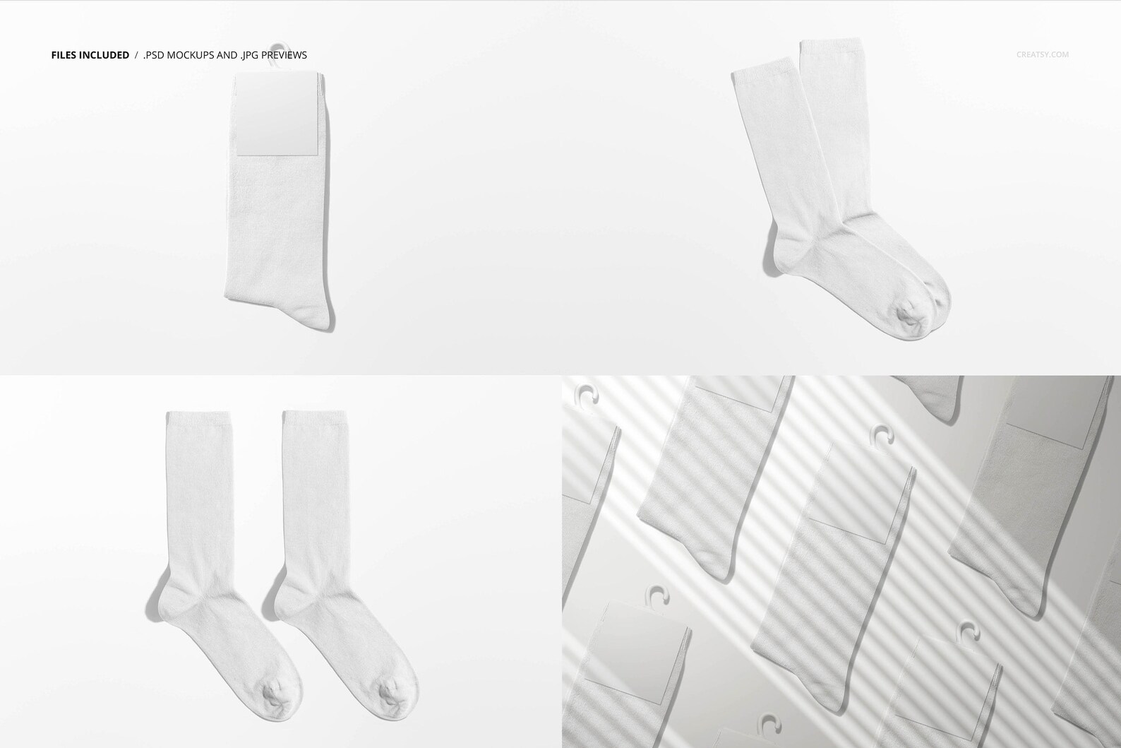 Socks Mockup Set Socks Template Sublimation Socks Blank - Etsy