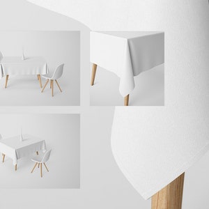 Tablecloth Mockup Set Tablecloth Template Custom Tablecloth - Etsy