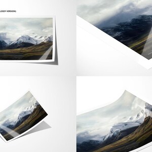 Glossy & Matte Photo Print Mockup Set - Etsy