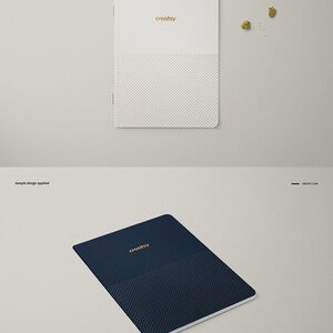 A5 Classic Notebook Mockup Set, Notebook Template, Custom Notebook ...