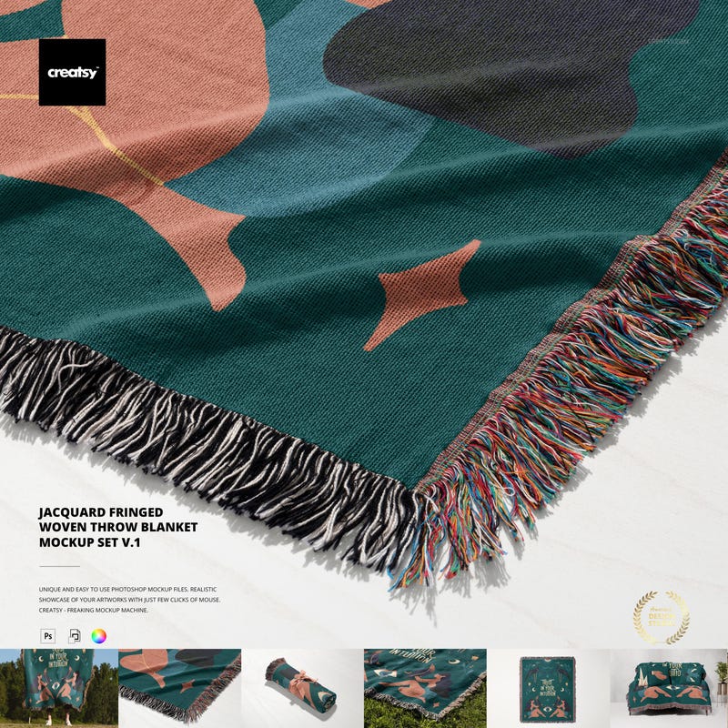 Printed Woven Sofa Throw - Etsy