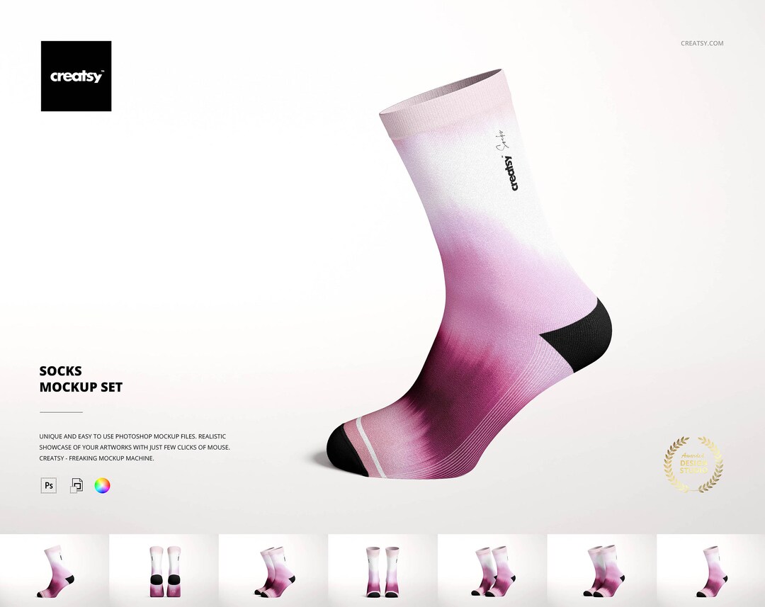 Socks Mockup Set Socks Template Sublimation Socks Blank - Etsy