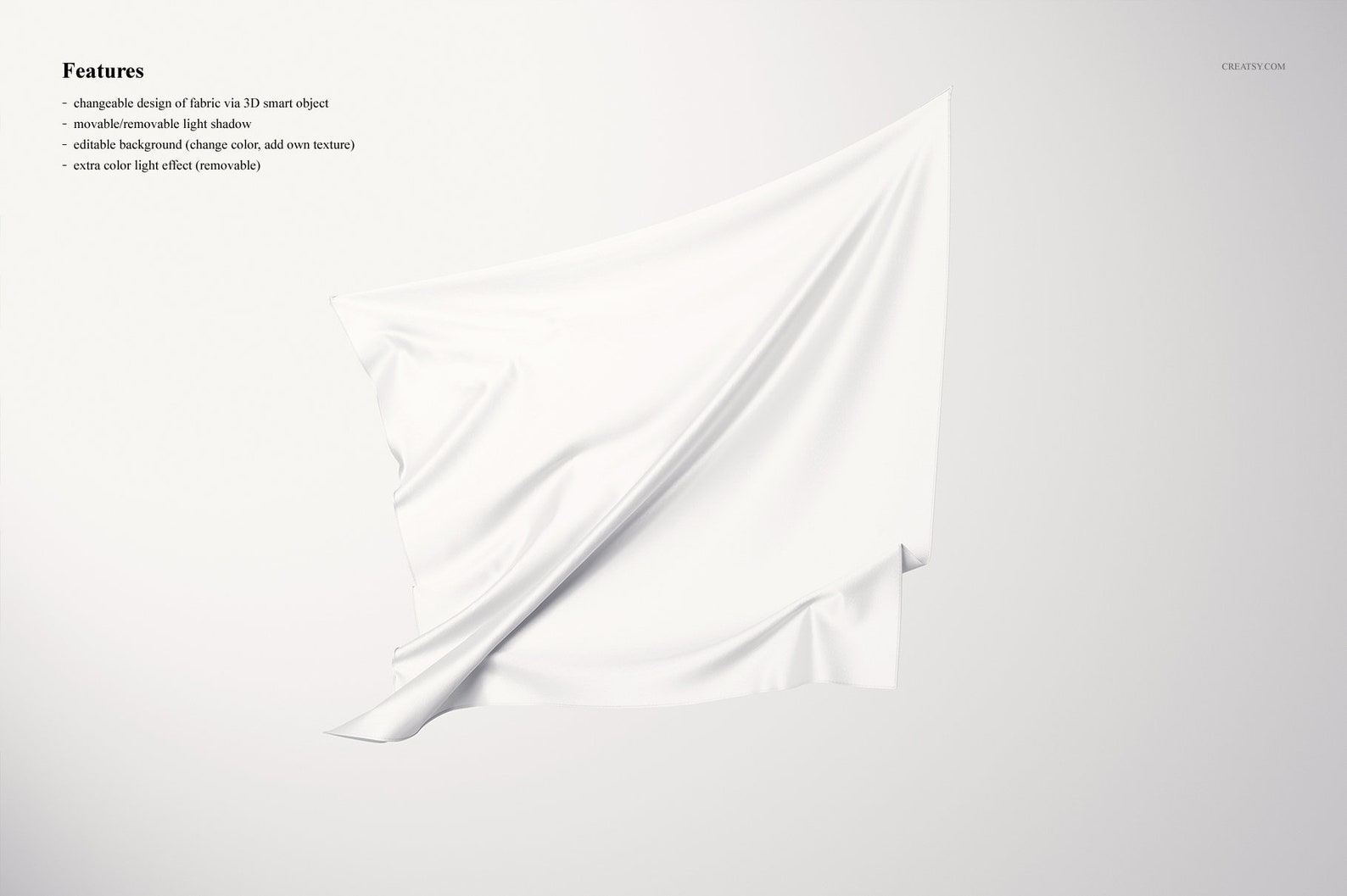 Floating Silk part 45 of Fabric Factory V.9 Mockup - Etsy