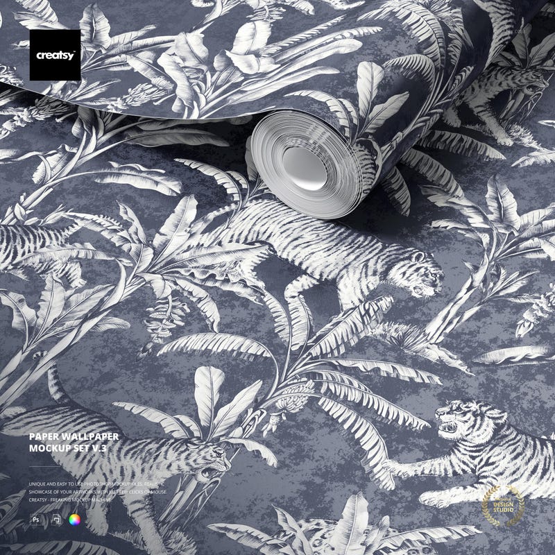 Wallpaper on Rolls - Etsy UK