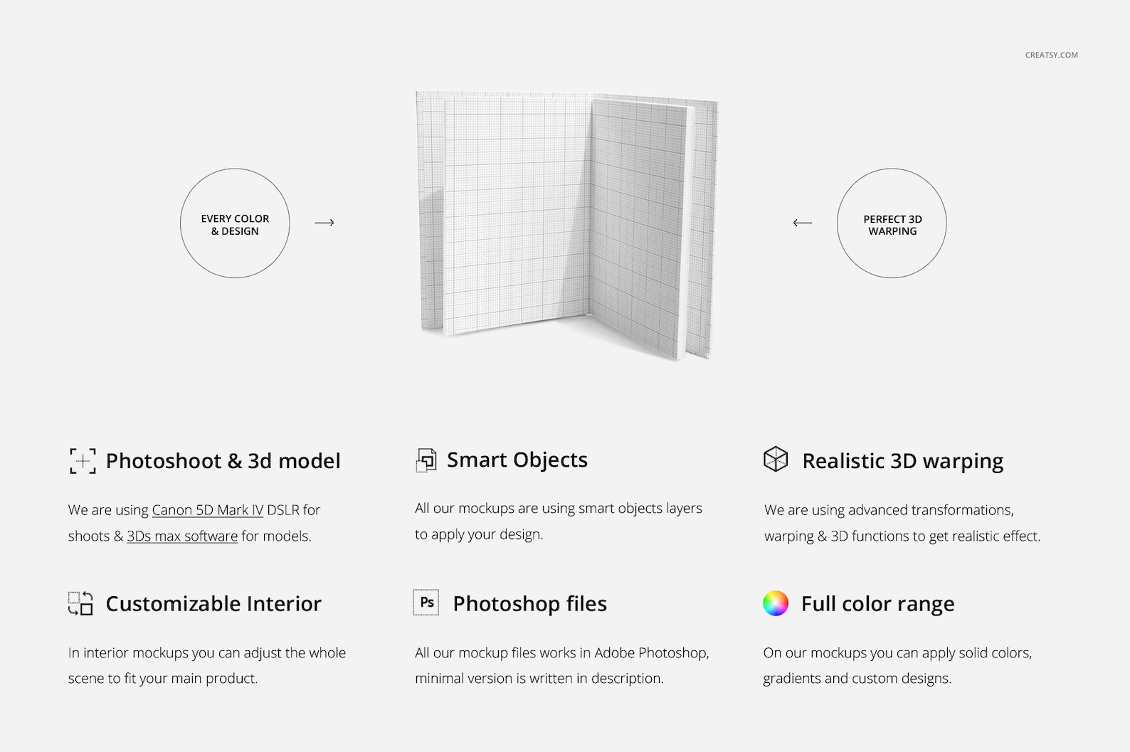 Notebook Mockup Set 3 Personalized Notebook Mockup Bundle | Etsy