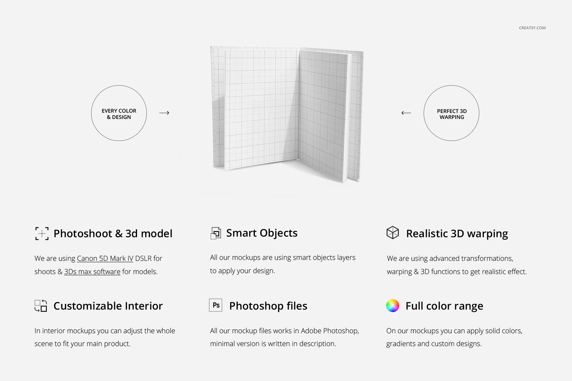 Notebook Mockup Set 3 Personalized Notebook Mockup Bundle | Etsy