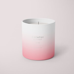 Candle and Box Mockup Set V.4 mat Glass Candle Template - Etsy Canada