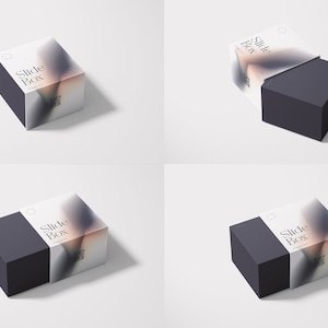 Slide Box Mockup Set - Etsy