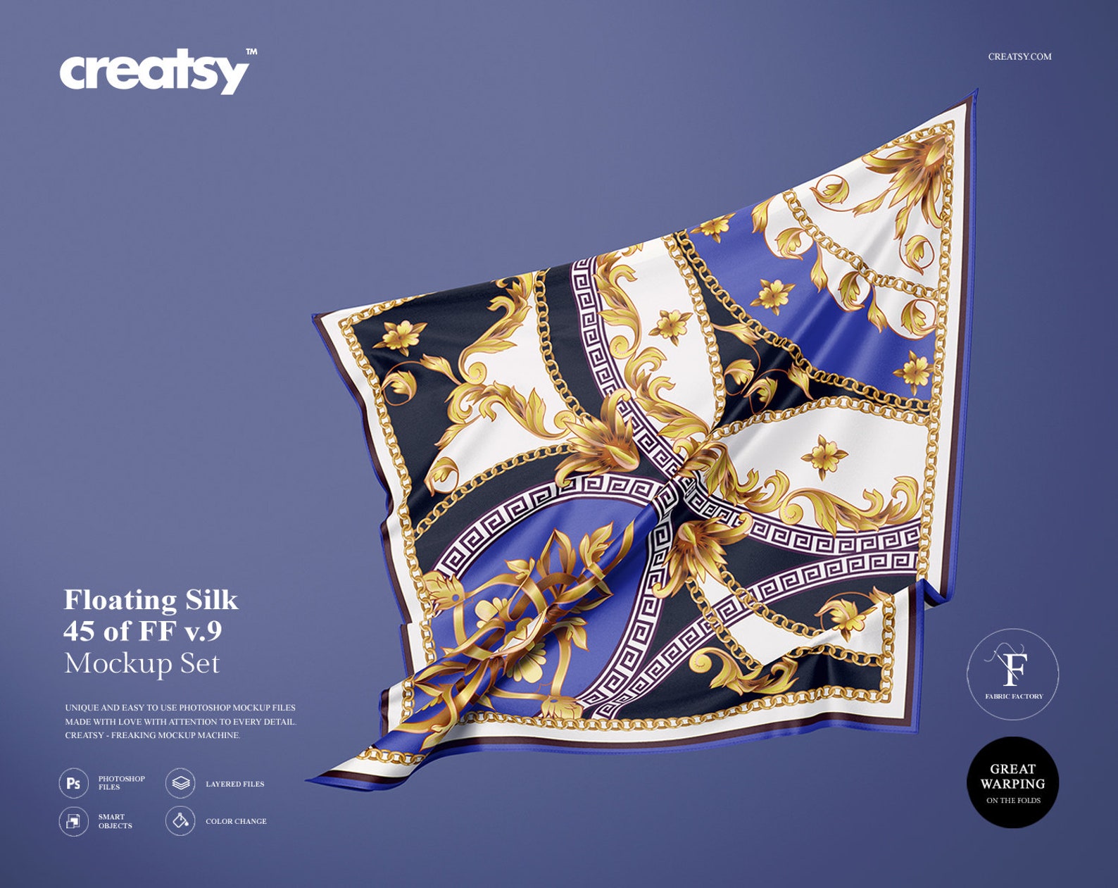 Floating Silk part 45 of Fabric Factory V.9 Mockup - Etsy