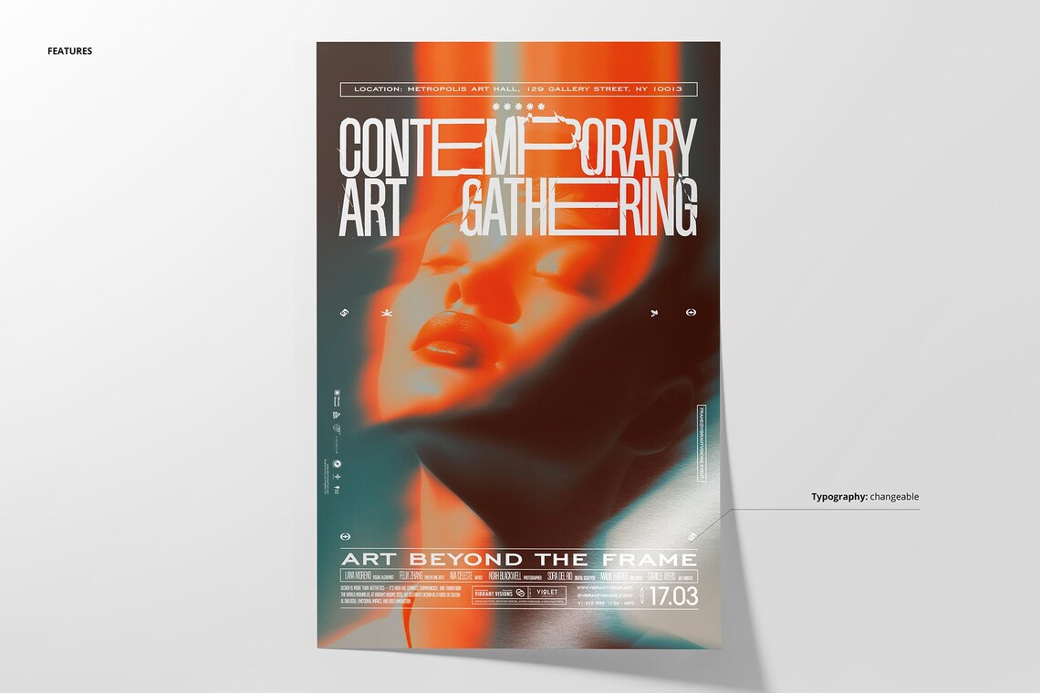 Fading Dream Poster Template - Etsy