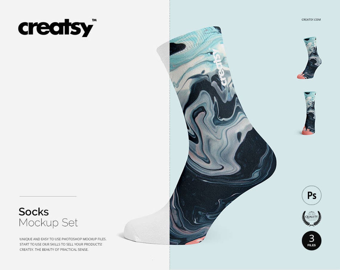 Socks Mockup Set Socks Template Sublimation Socks Blank | Etsy