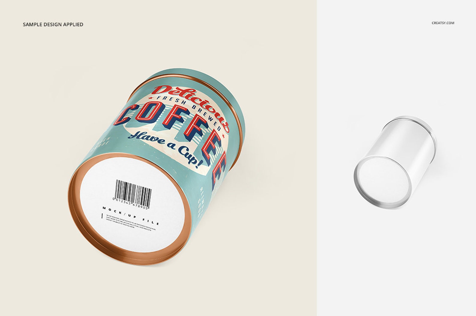 Metal Canister Mockup Set, Canister Template, Personalized Canister ...