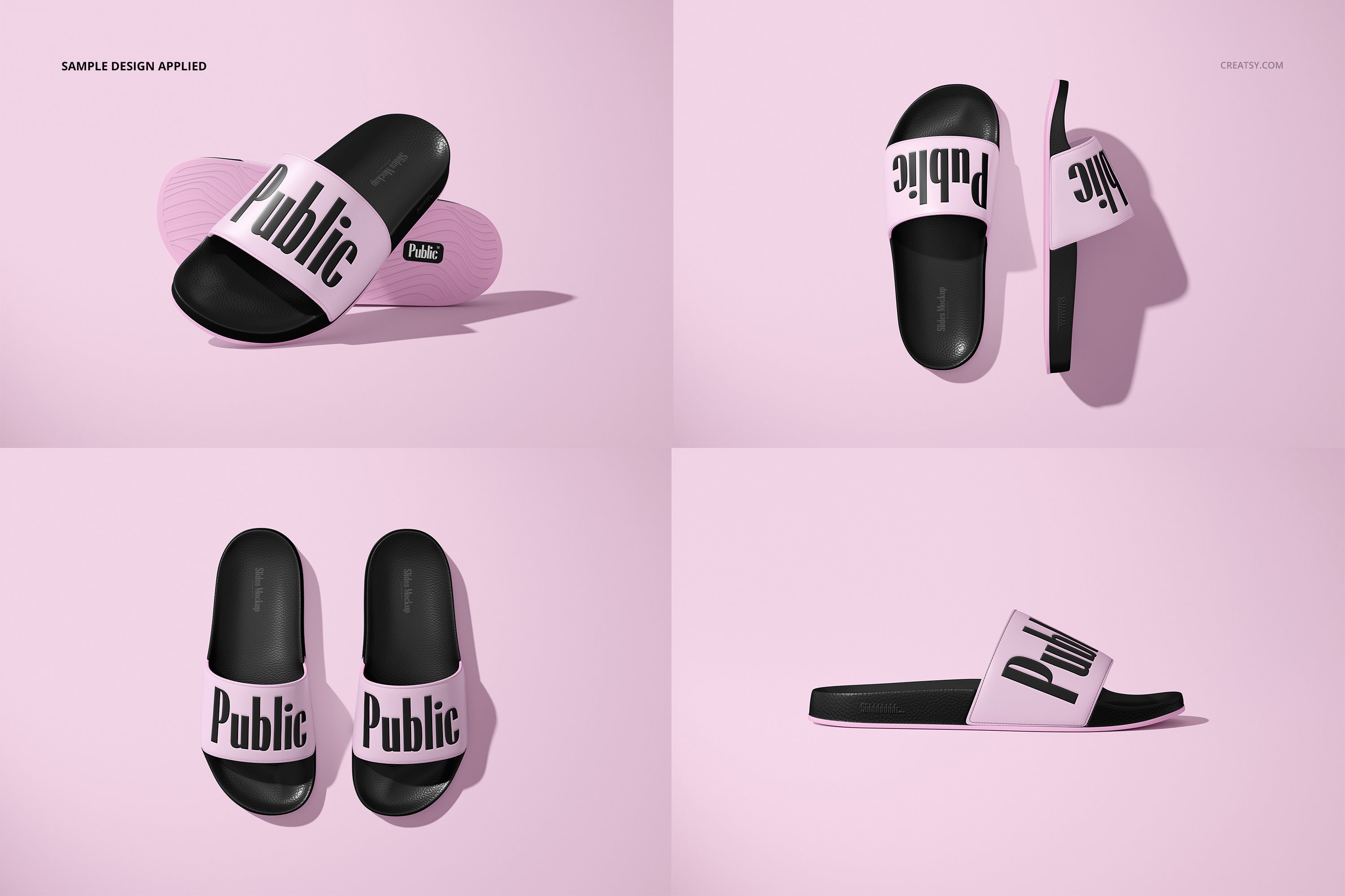 Slide Sandals Mockup Set 2 - Etsy