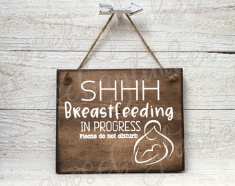 Breastfeeding sign | Etsy