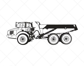 Heavy equipment svg | Etsy