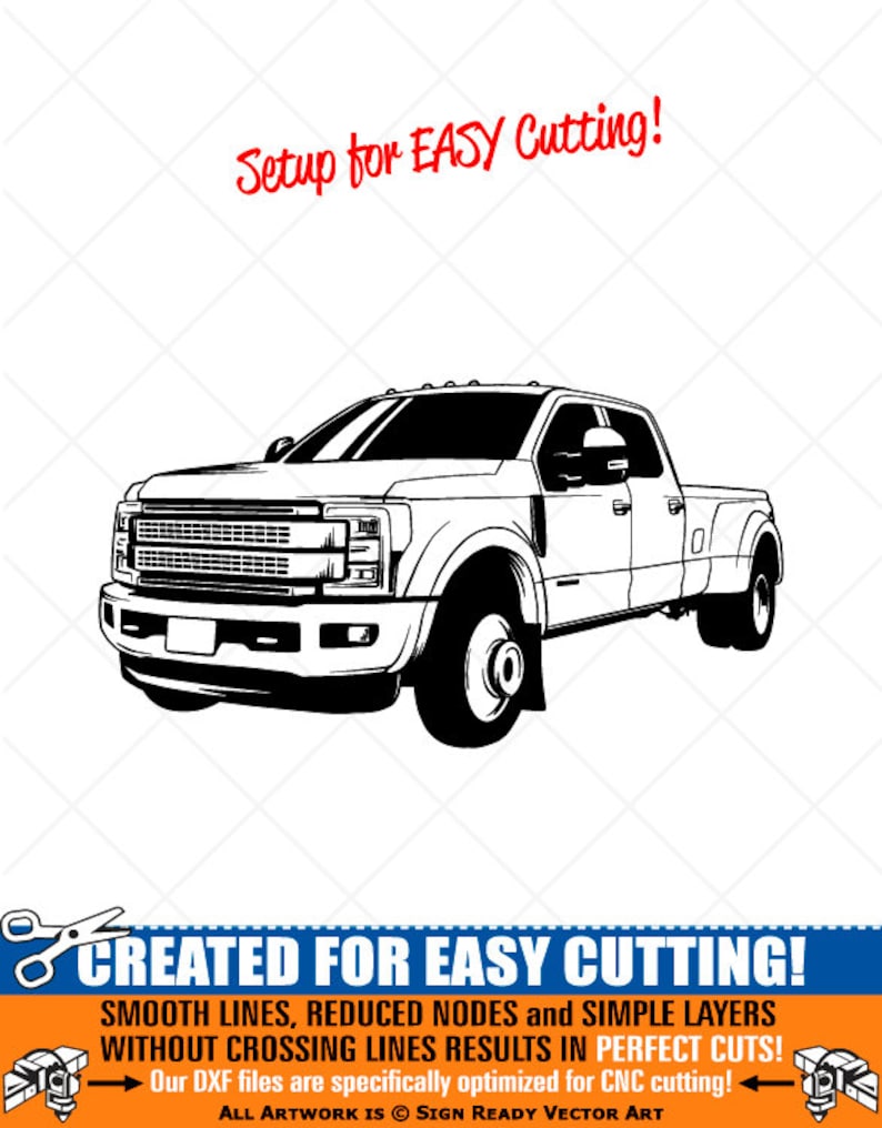 FORD F-series Super Duty Truck SVG Clipart-vector Clip Art Graphics ...
