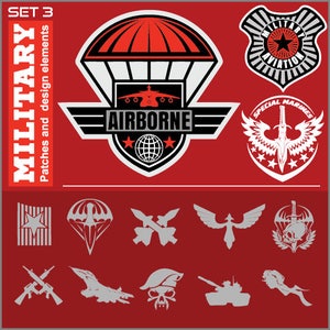 ARMY-AIRFORCE Airborne Military Clipart-vector Clip Art Graphics ...