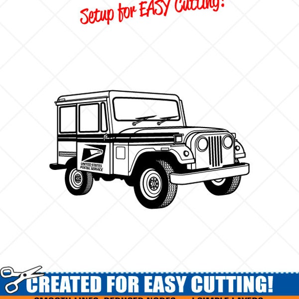 Postal Worker Svg - Etsy