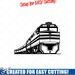 Passenger Train SVG, Clipart-vector Clip Art Graphics-digital Download ...
