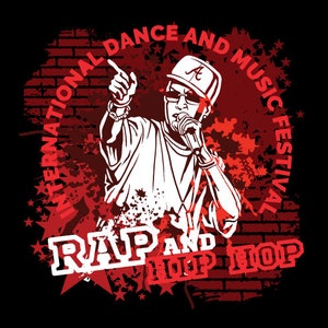 RAP HIP HOP Music Graffiti Clipart -vector Clip Art Graphics-digital ...