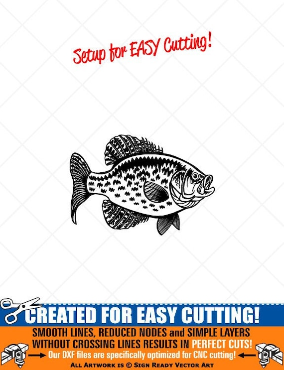 Crappie Fishing Graphics And Logos Crappie Vector Images