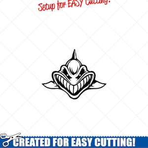 SMILING Fish-fishing Clipart-vector Clip Art Graphics-digital Download ...