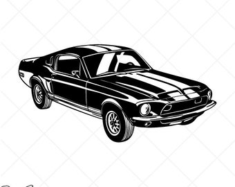 Shelby Gt500 Logo - Etsy