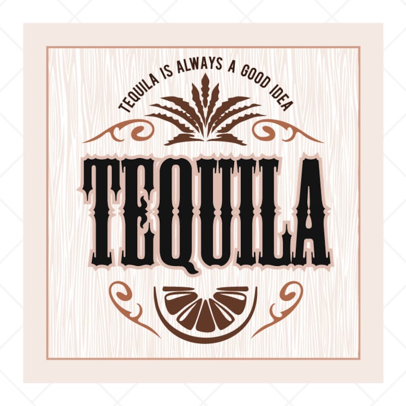 Tequila Logos Clipart - Etsy