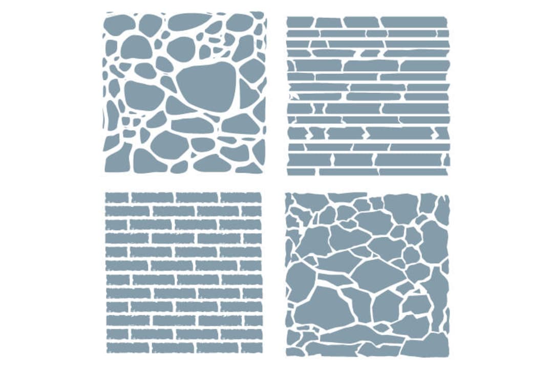 STONE + BRICK CLADDING Backgrounds Clipart -vector Clip Art Graphics ...