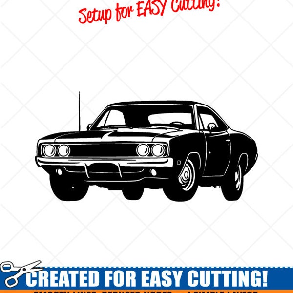 Dodge Charger Logo Svg - Etsy