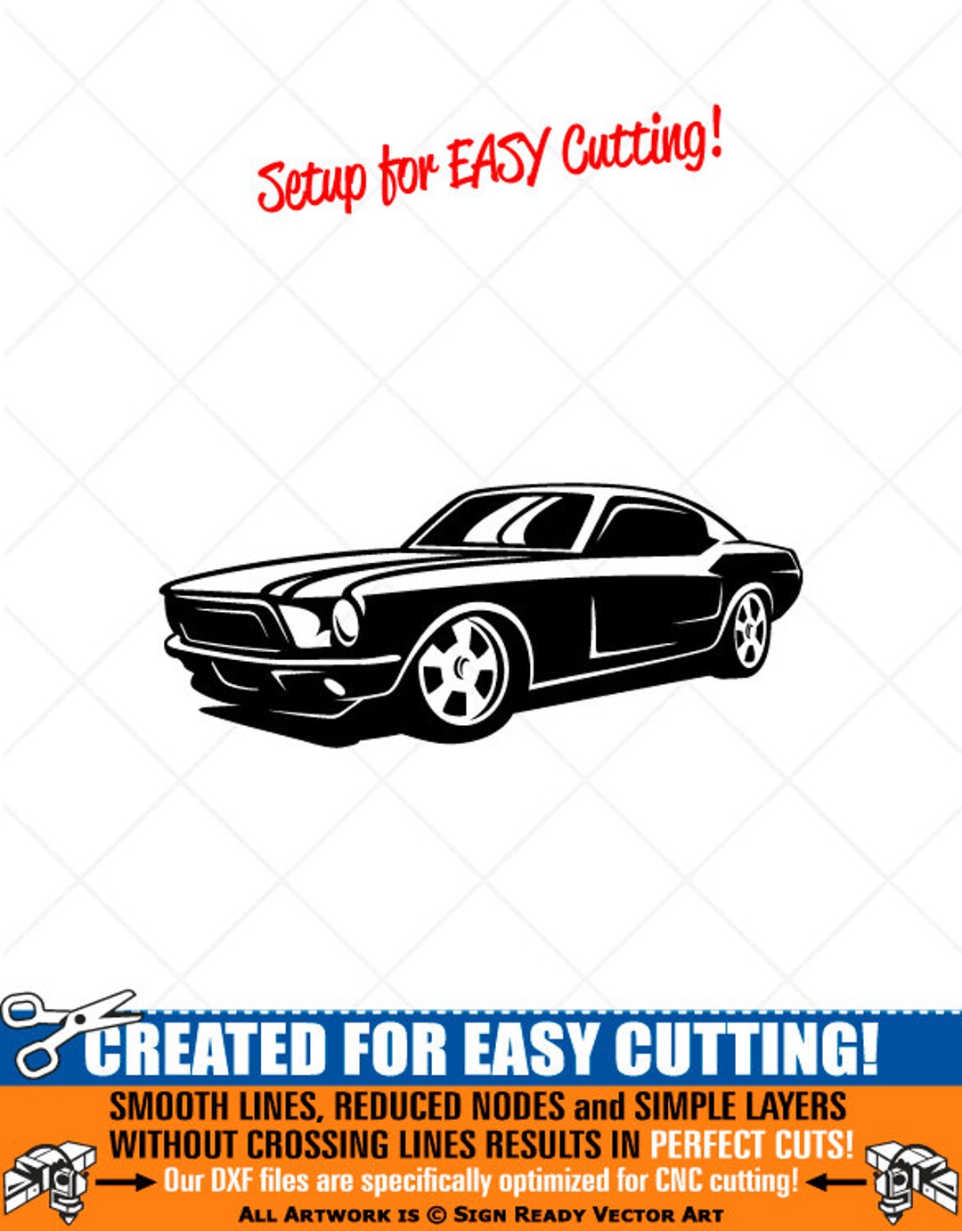 FORD MUSTANG Boss Clipart-vector Clip Art Graphics-digital Download ...
