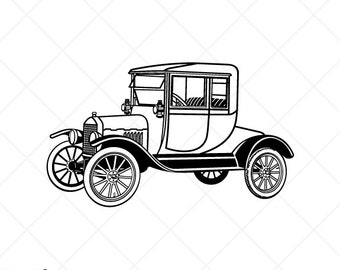 Model T Ford Clipart