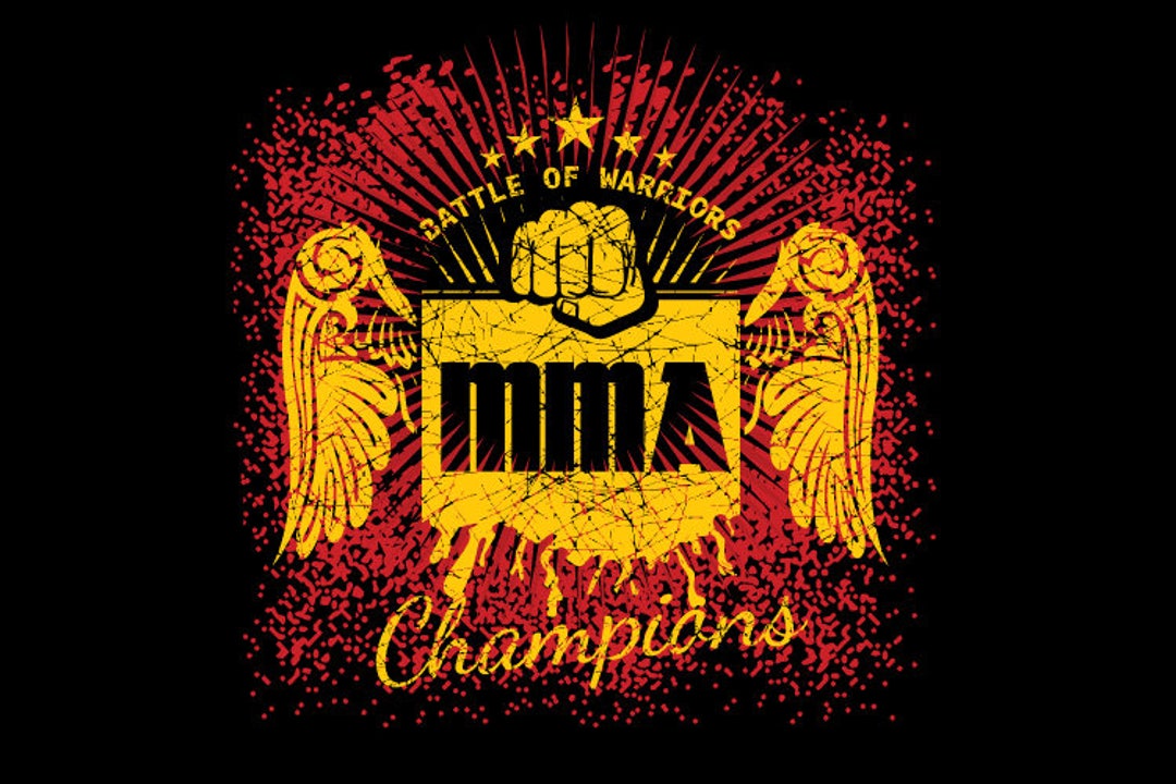 Mma-mixed Martial Arts SPORTS Clipart -vector Clip Art Graphics ...