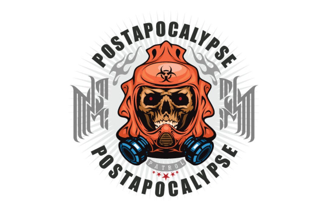 Post-apocalypse Skull Clipart vector Clip Art Graphics-digital Download ...