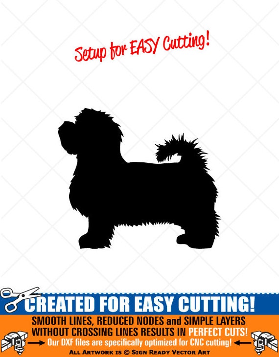 Maltese SVG Dog Silhouette Clipart-vector Clip Art Graphics | Etsy Canada